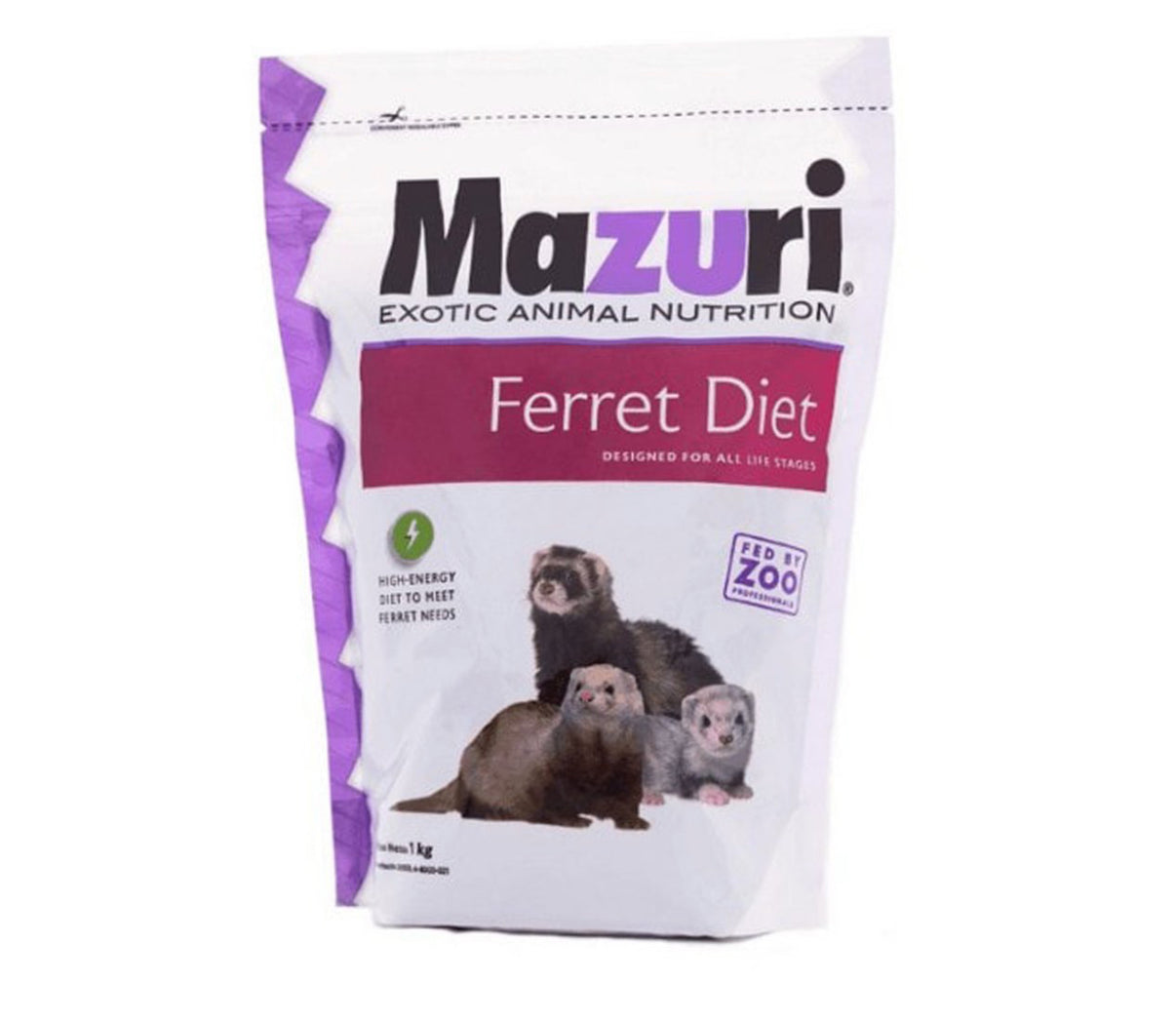 ALIMENTO MAZURI PARA HURÓN 1Kg – Reptile World